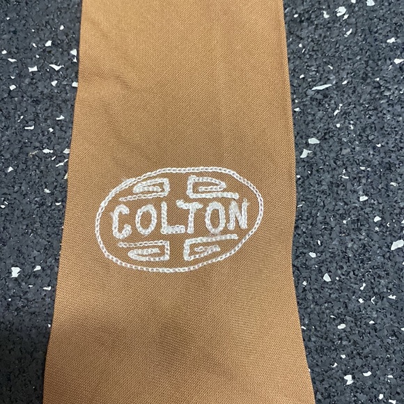 Accessories | Vintage Neck Tie Embroidered Handmade Colton | Poshmark